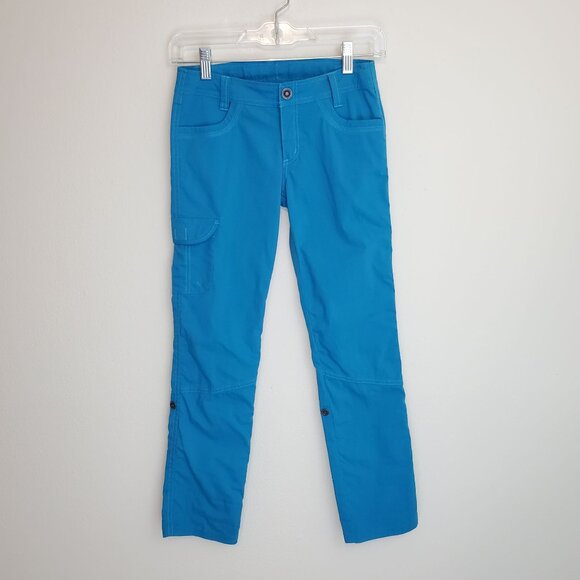 Kuhl | Bottoms | Kuhl Girls Splash Roll Up Outdoor Cargo Pants In Blue ...